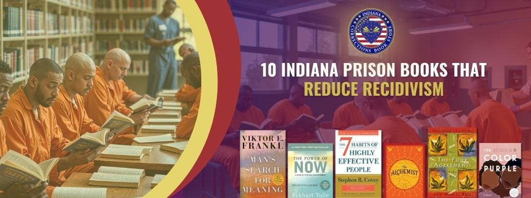 10 Indiana Prison Books That Reduce Recidivism | by Indiana Corrections ...