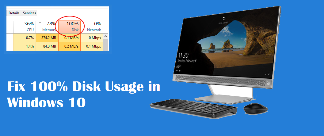 How To Fix 100% Disk Usage in Windows 10 | by Samrey | Medium