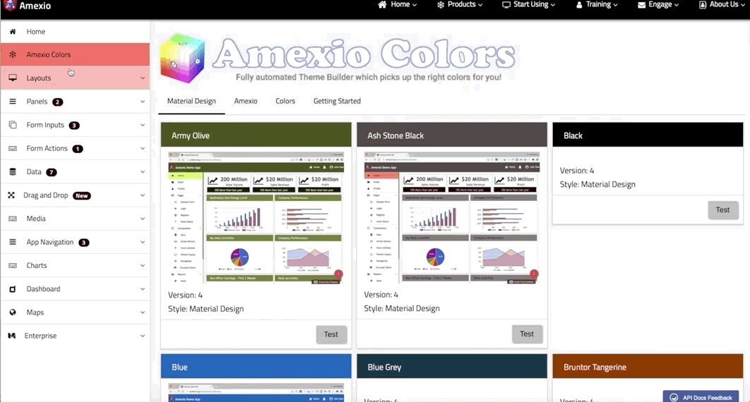 AMEXIO Open Source UI Library. Congratulations! 🎉Find of the UI… | by ...