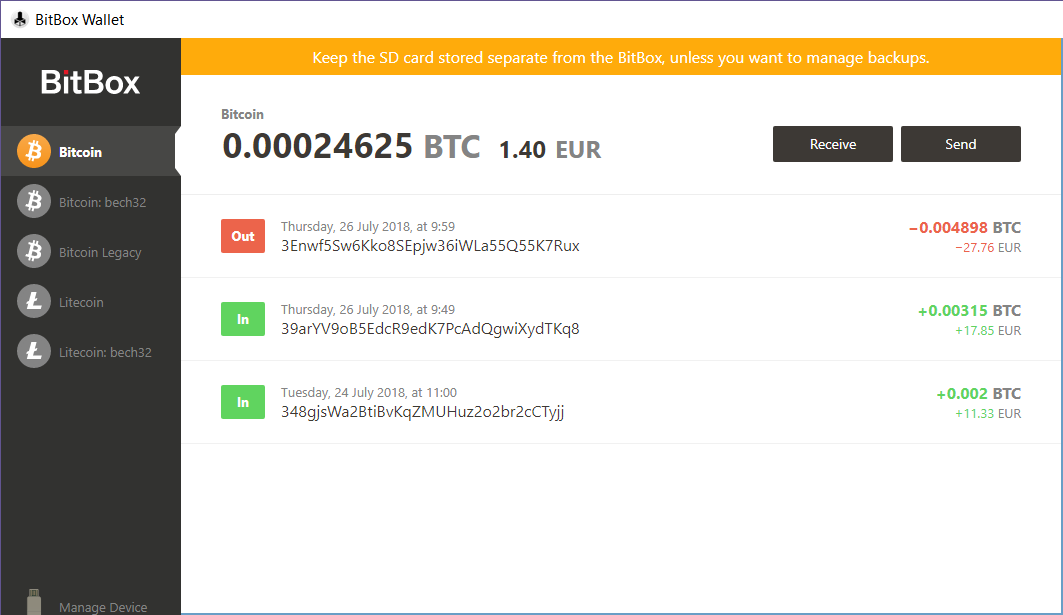 BitBox Desktop App 4.0.0: Bitcoin addressing — SegWit, Bech32 & Legacy ...