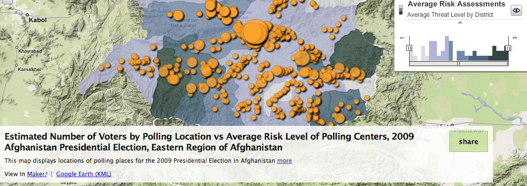 USAID maps used in Afghanistan election coverage | by Stamen Design ...