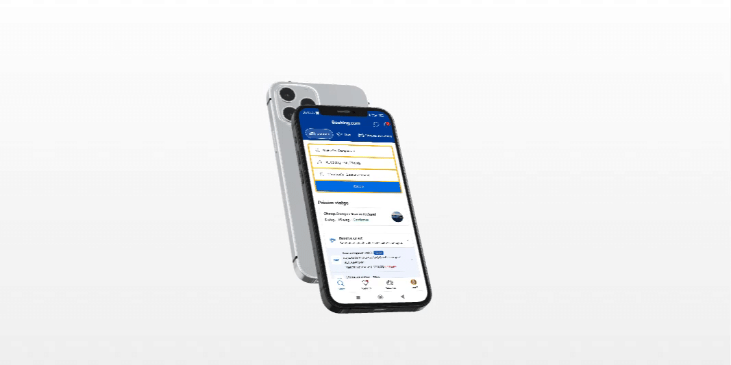 Booking.com app redesign. The UI redesign of a worldwide… | by Delphine ...