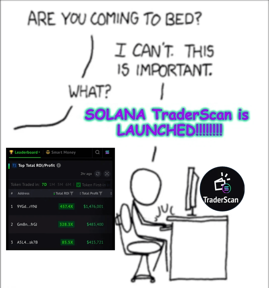 🥳SOLANA TraderScan is LAUNCHED!!!! 3 key drops of SECRET SOURCE | by ...