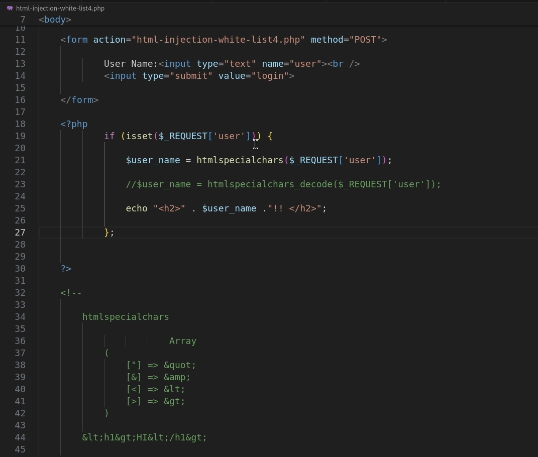 HTML injection examples and how to prevent HTML injection | by Harsh Hatej | System Weakness
