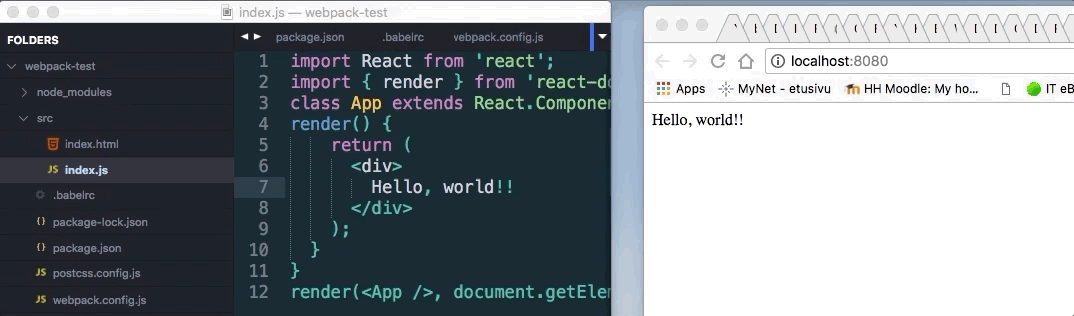 A tale of React.js development using Webpack 4. Updated. | by Margo Roi | We’ve moved to ...
