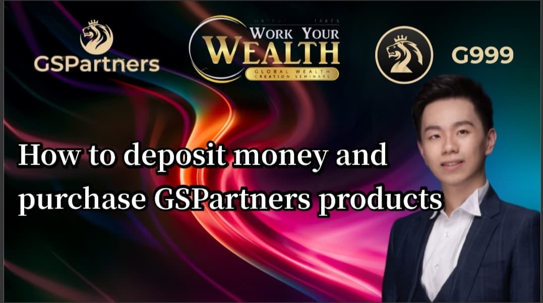 【G999】How to buy G999? How to deposit money and purchase GSPartners ...