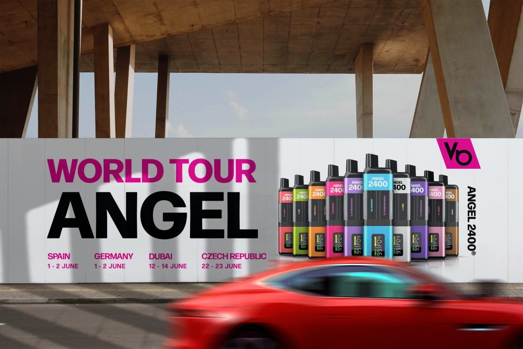 Angel 2400 June Tour: UK’s Vape Giant Sets Sail for Global Dominance ...
