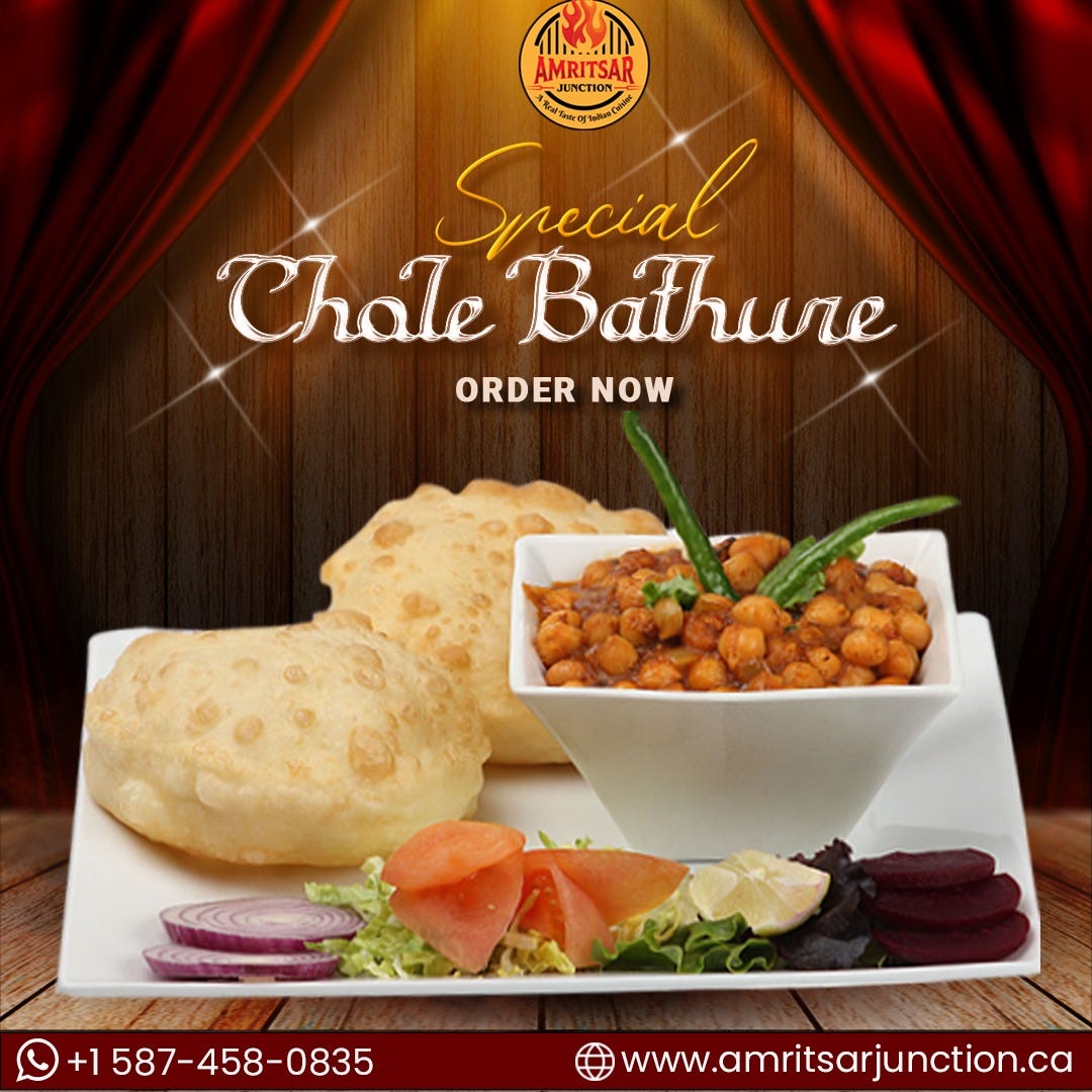 Unveiling the Authentic Flavors: Chole Bhature at Taste of Indian ...