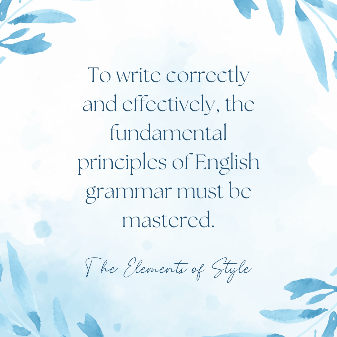 My Writing Purpose and the Genius of William Strunk | by Kimber ...