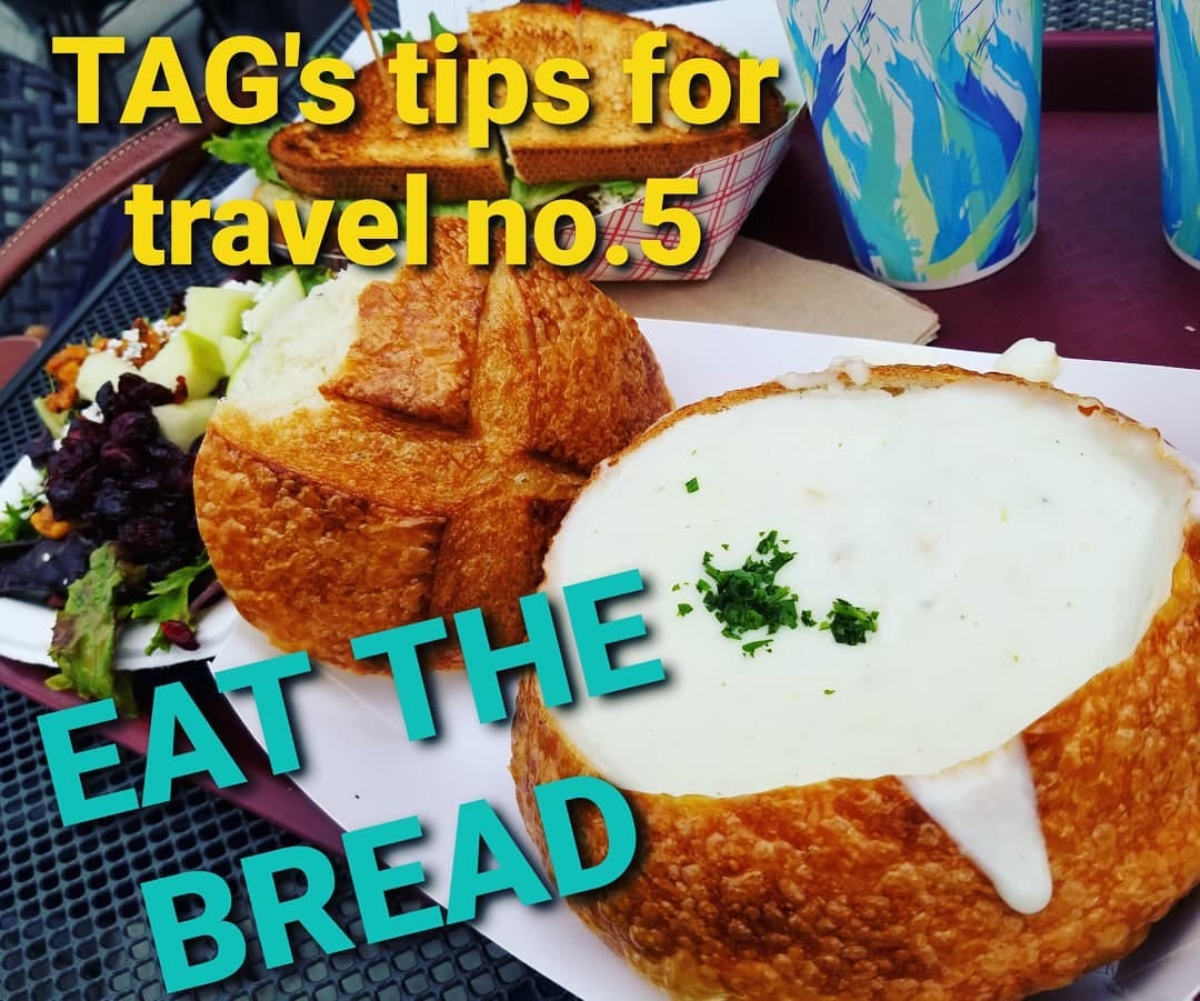 TAG’s tips for travel no.5: Eat the Bread | by Brett Jenae Tomlin | Medium
