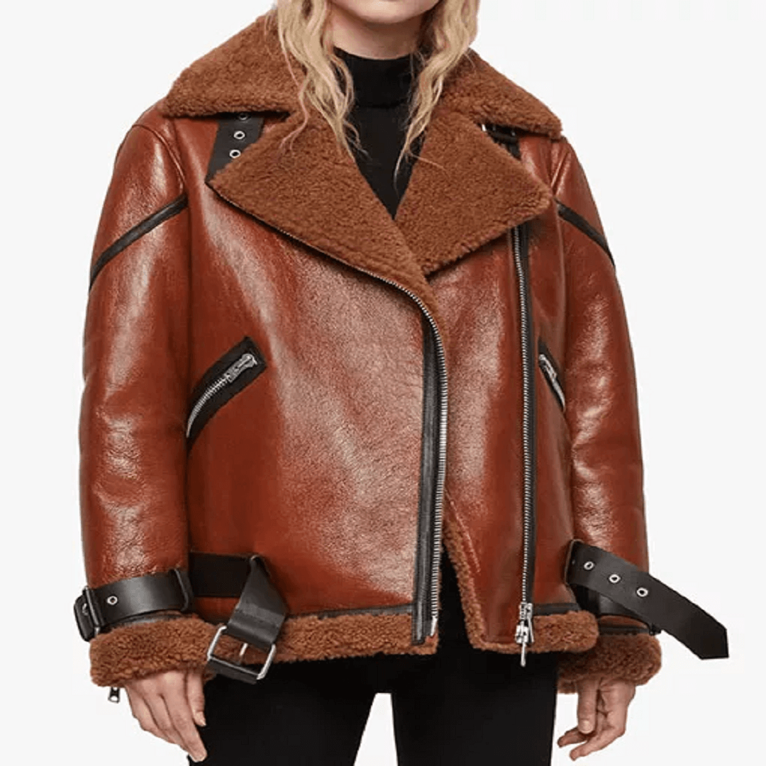 Title: Embrace Cozy Elegance with the Blanche Rusty Brown Oversized ...