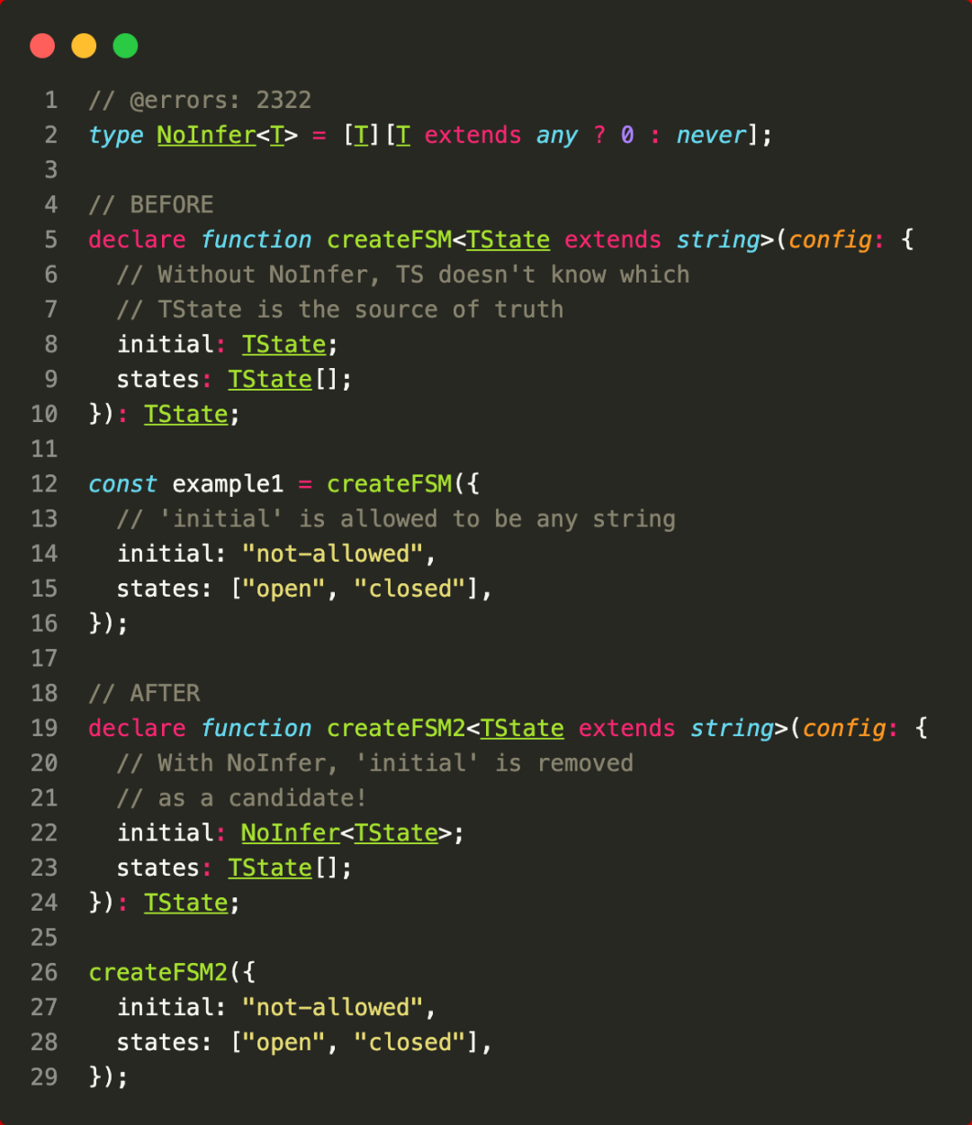 TypeScript’s New Practical Tool Type: NoInfer | by Beck Moulton | Stackademic