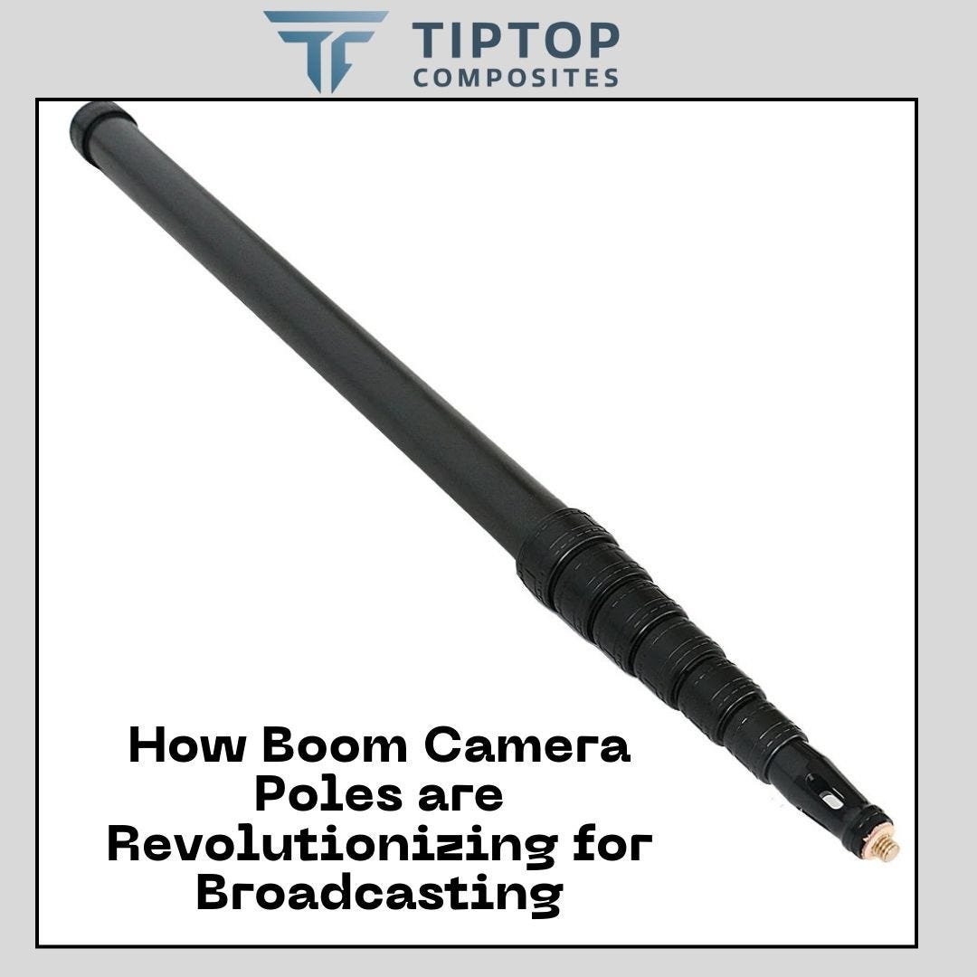 How Boom Camera Poles are Revolutionizing for Broadcasting | by Tiptop ...
