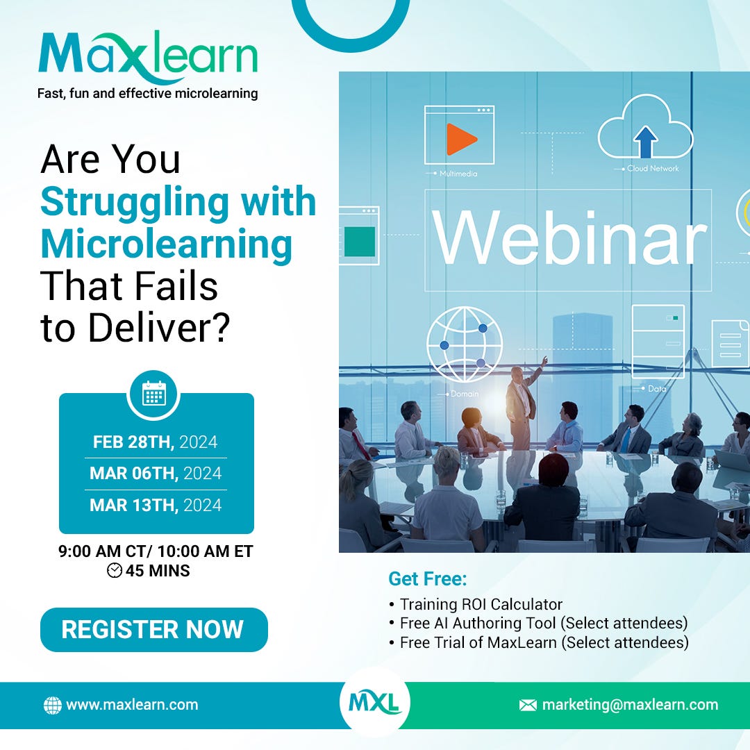 Effective Microlearning: MaxLearn’s Guide to What Works and What Doesn’t | by Maxlearn | Jan ...
