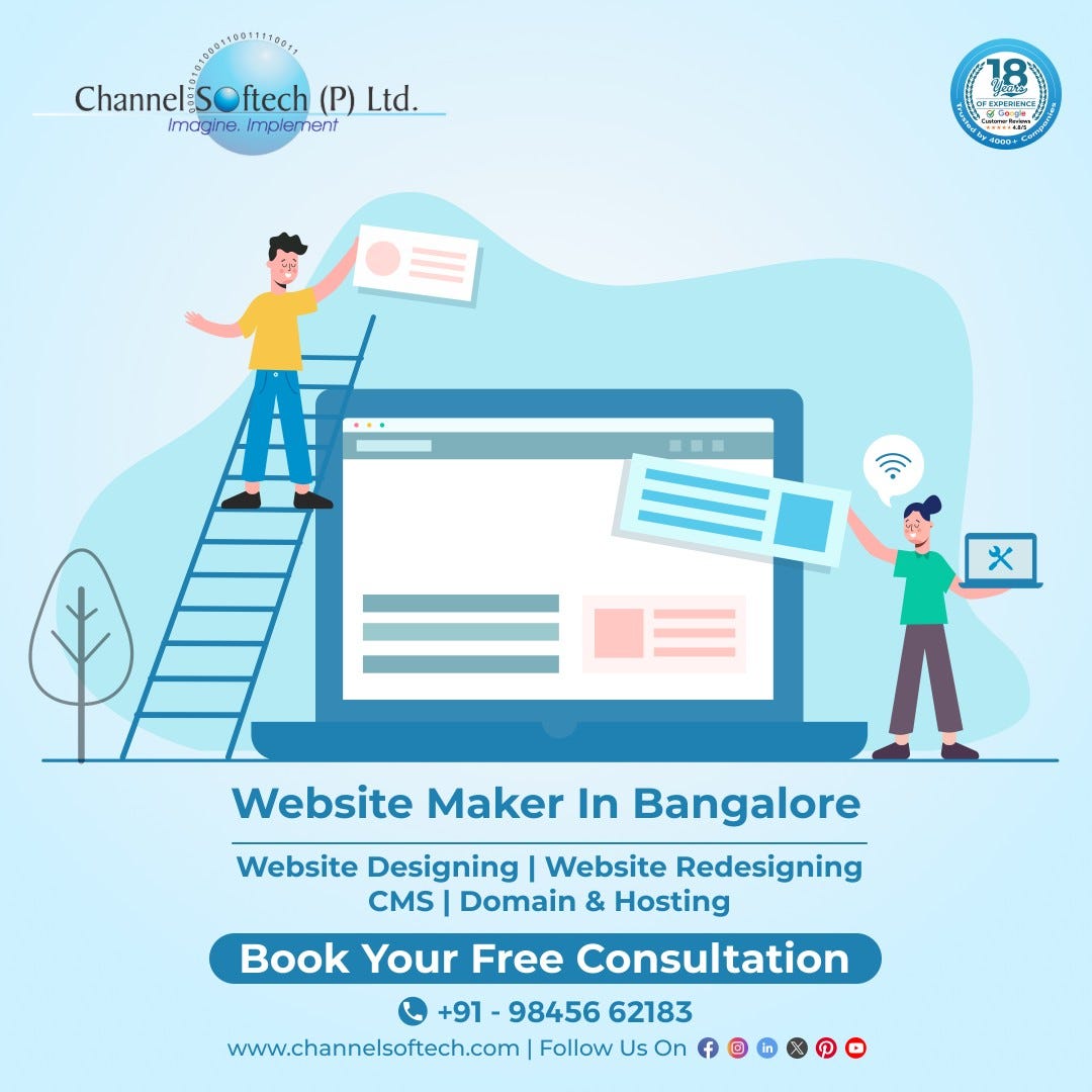 Website Maker in Bangalore - Channel softech - Medium