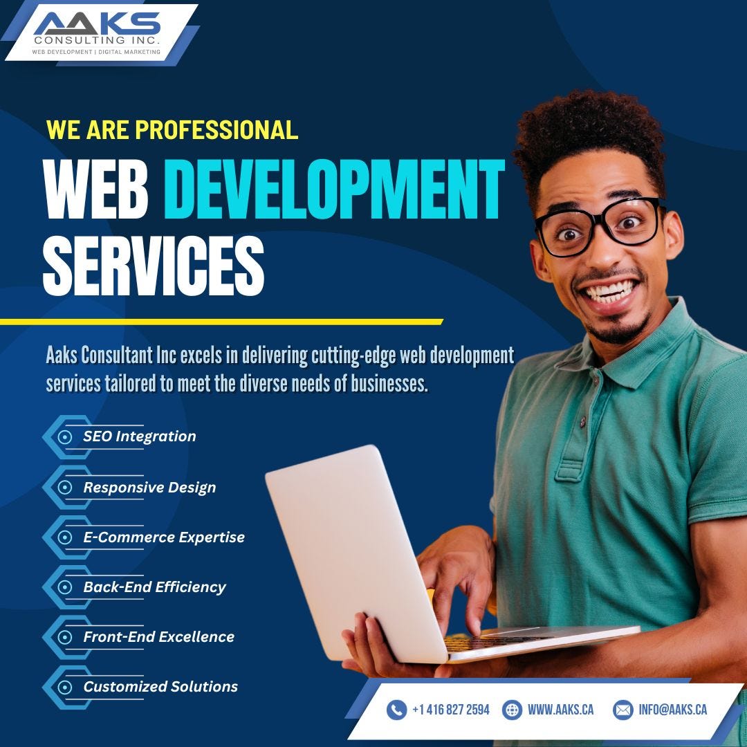 Web Development Services Company in Canada - Aaks Consulting Inc - Medium
