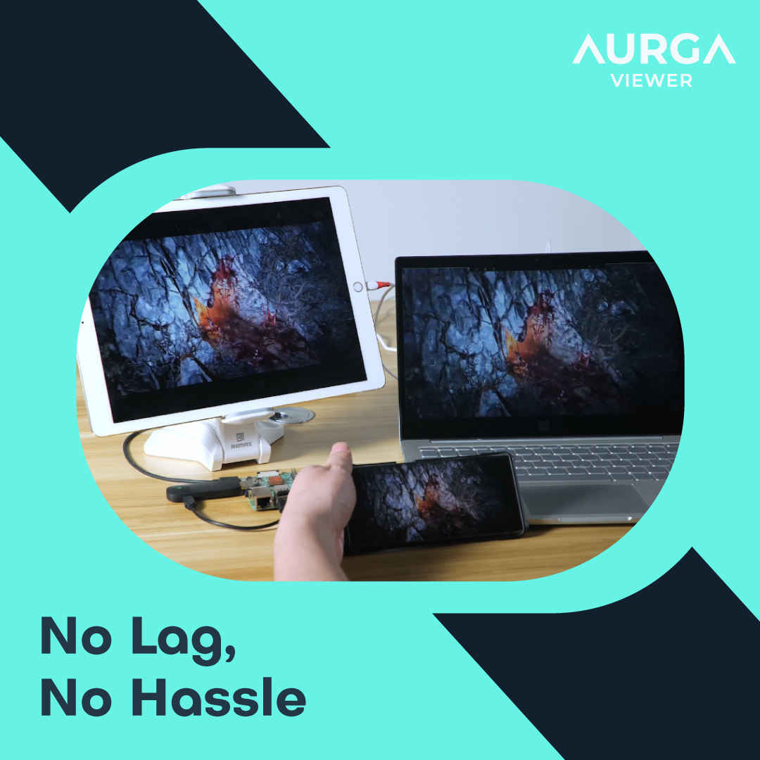 Experience Ultimate Screen Flexibility with Aurga Viewer: Effortlessly Connect Multiple Screens ...