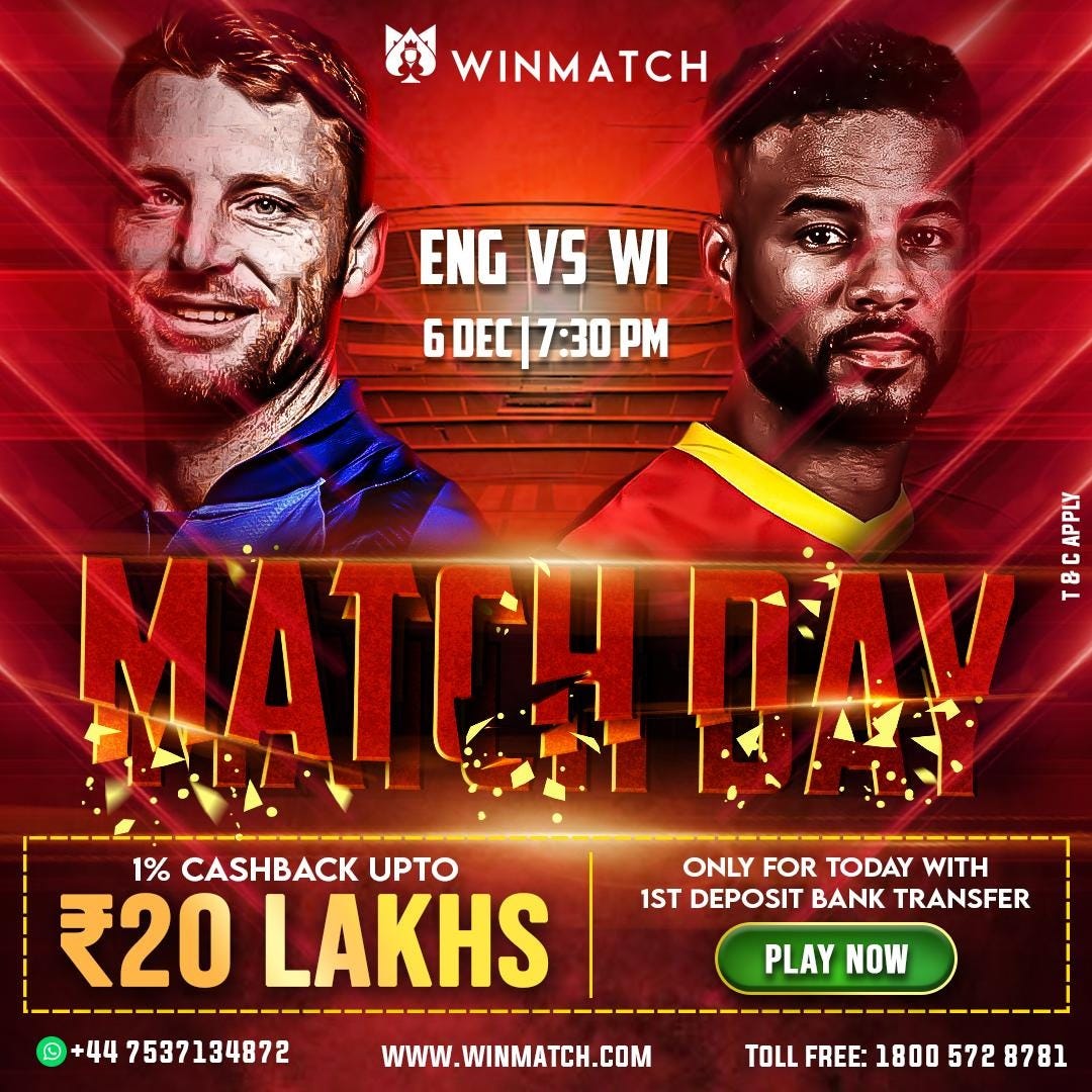 Bridging Boundaries: WinMatch Unveils the Epic Rivalry — West Indies vs ...