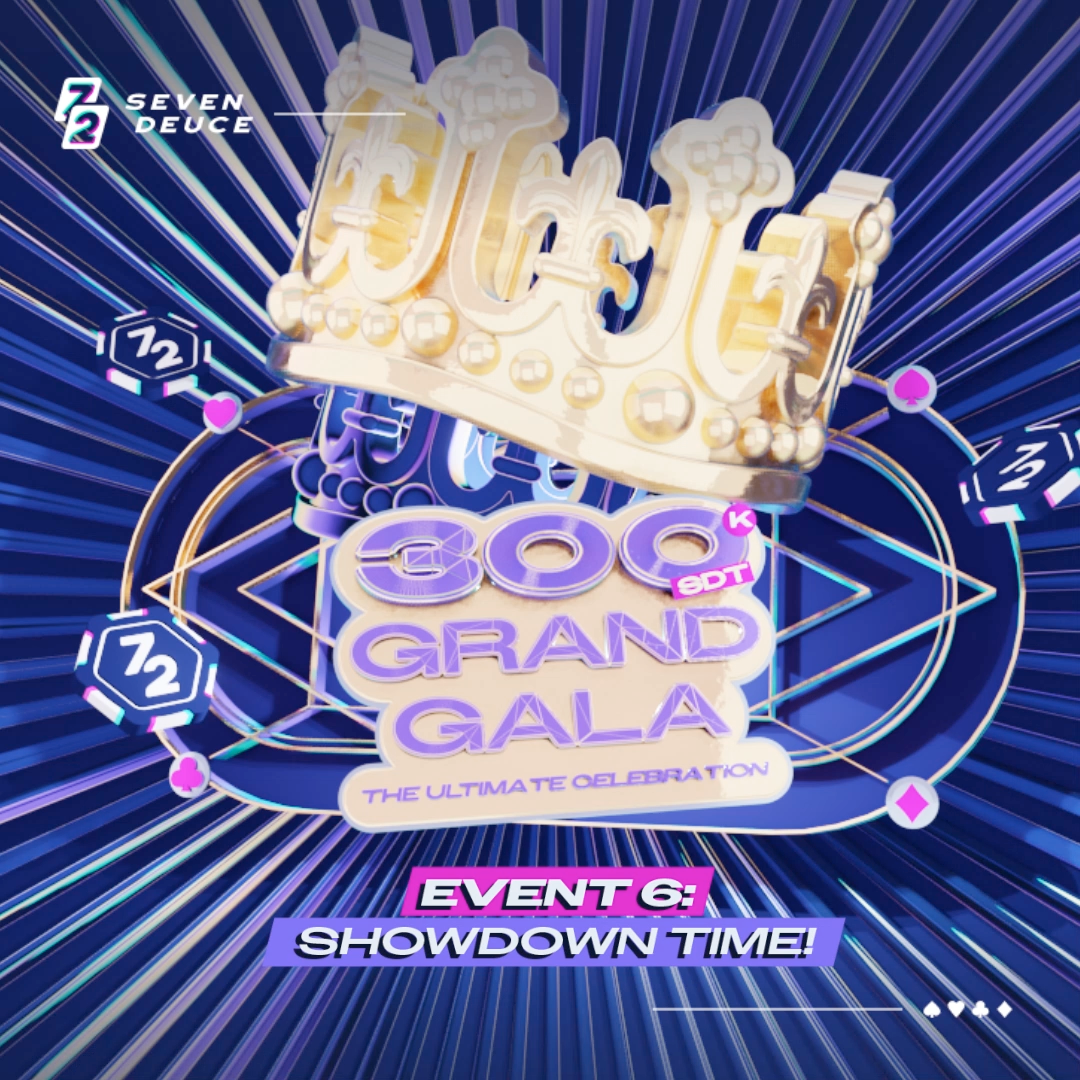 Event 6: Showdown time!. Event 6: Showdown time! | by 7Deuce.xyz | Medium