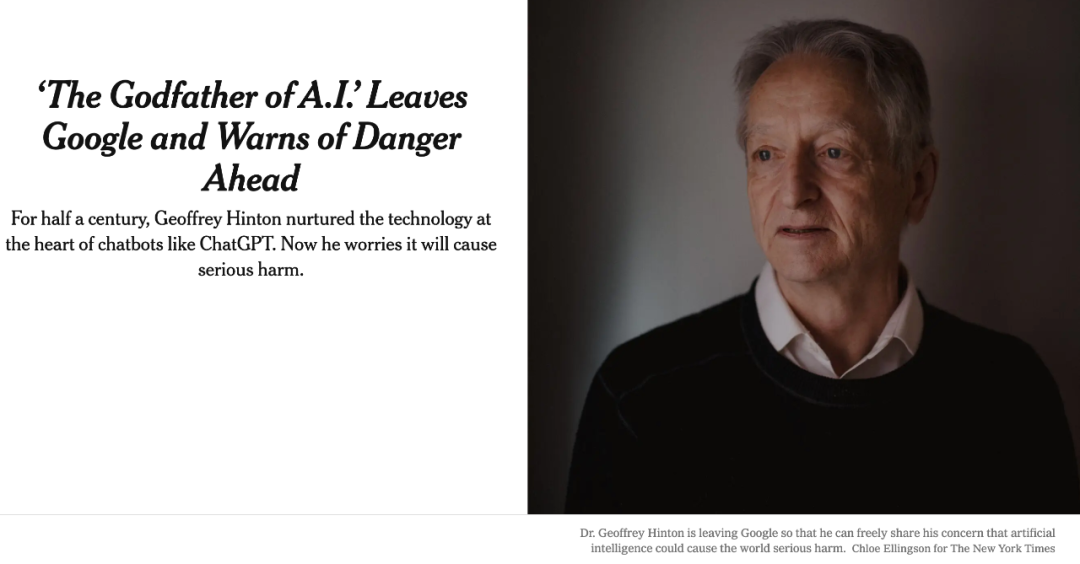 Geoffrey Hinton從谷歌離職，警告AI風險. 加入谷歌 10 年後，Geoffrey Hinton 離職了。離職的原因… | by IT公社 | Medium