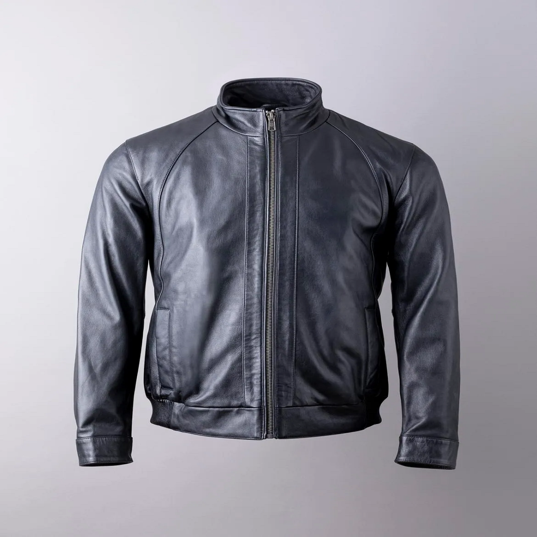 Title: Embrace Timeless Style with the Paveyark Leather Bomber Jacket ...