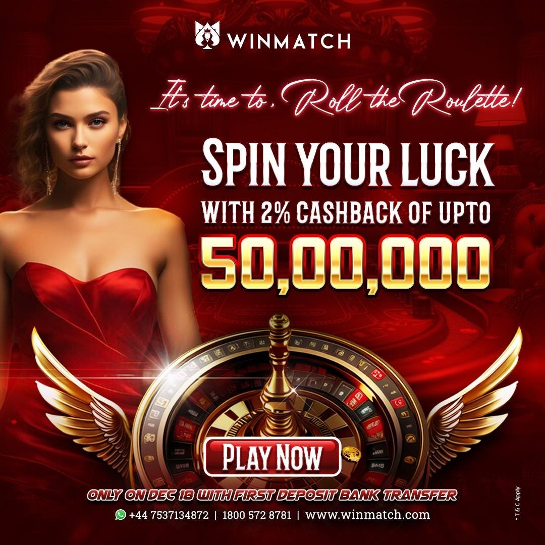 Winmatch Live Casino: Unleash Excitement as the Roulette Wheel Spins ...