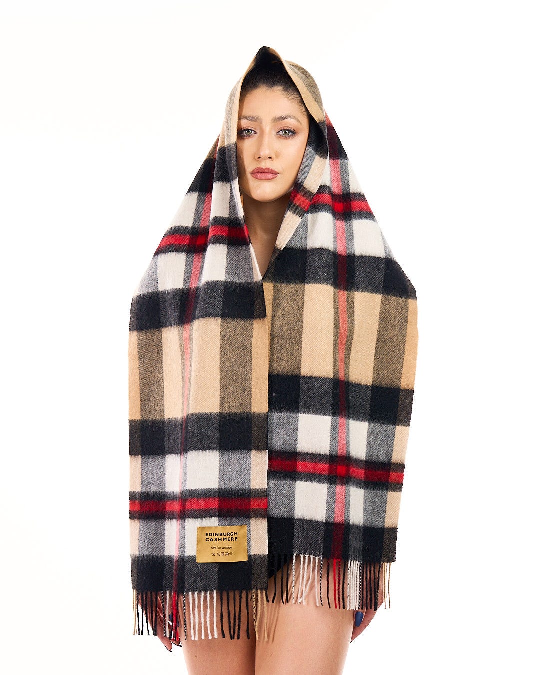 Luxury Designer Scarves Stole Cape Poncho Edinburgh Cashmere Scottish ...