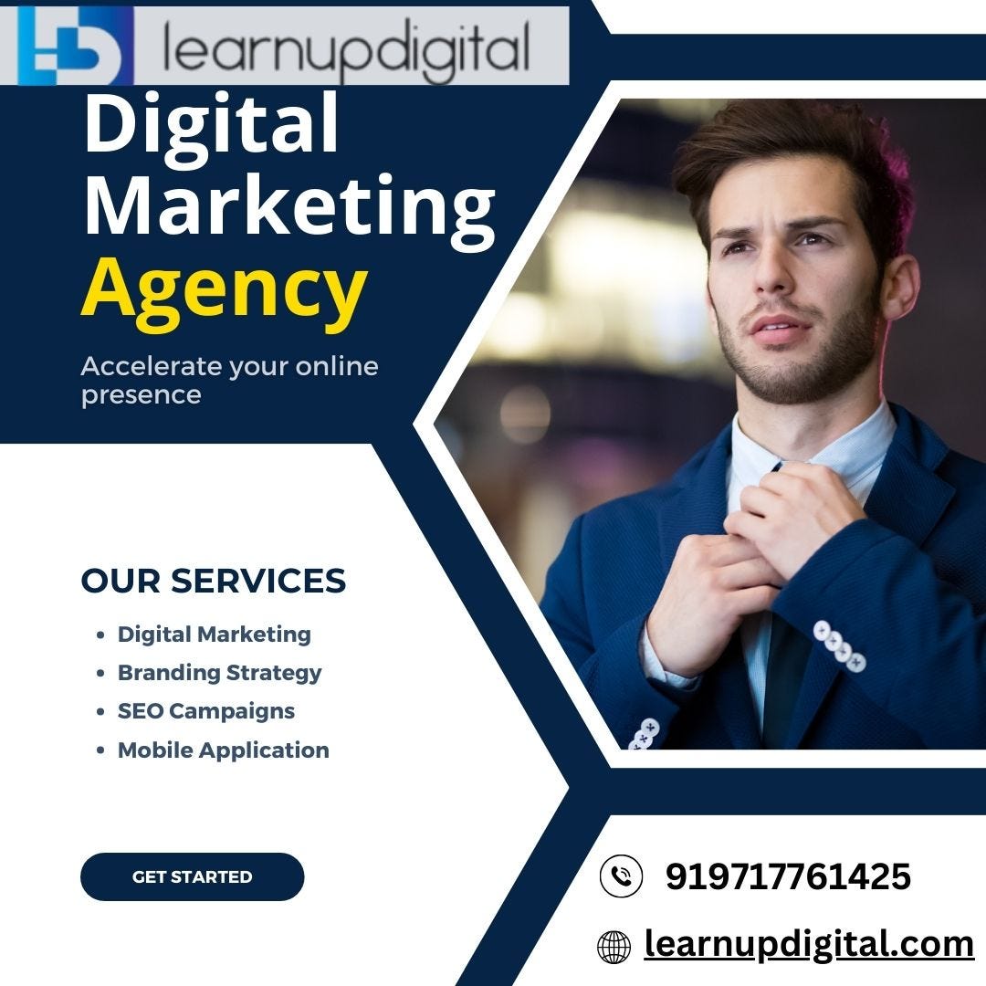 Top Digital Marketing Institute in Delhi |learnupdegital | by Learnupdigital | Mar, 2024 | Medium
