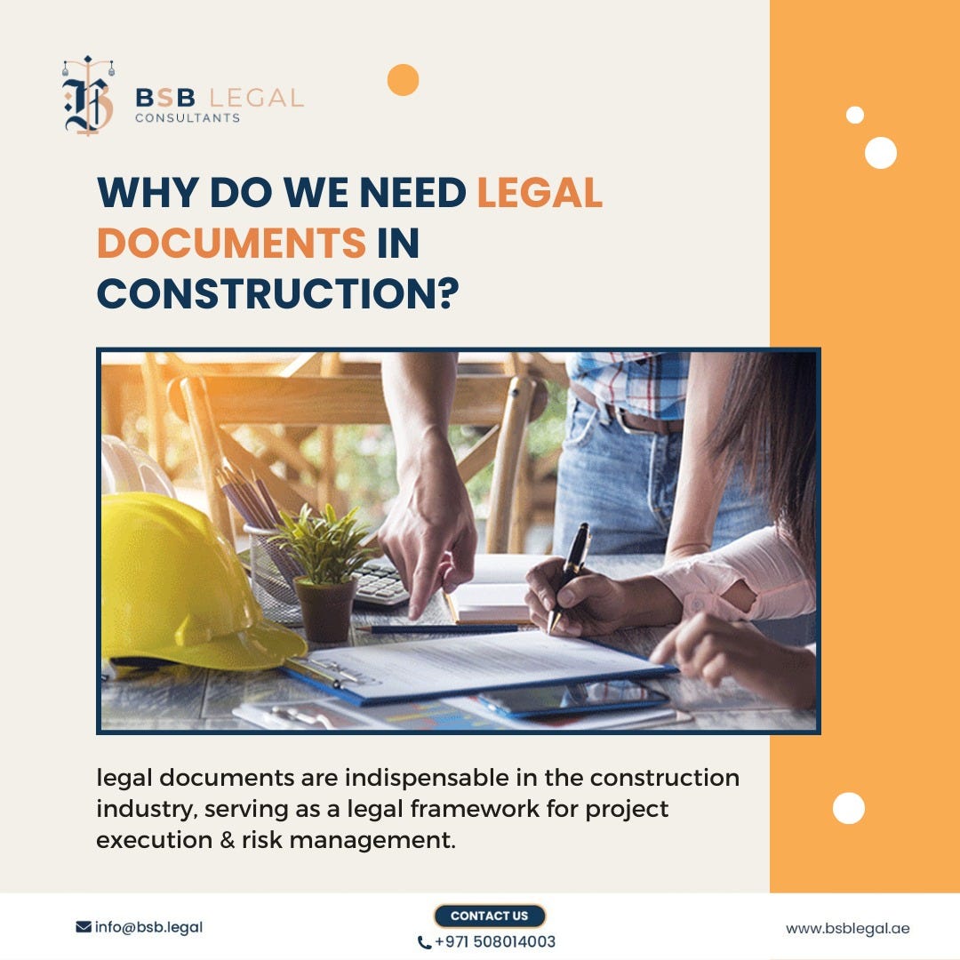 Why do we need legal documents in construction? | by BSB Legal ...