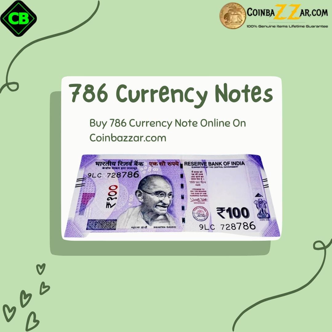 The Top 5 Reasons To Invest In 786 Currency Notes Today | by Coinbazzar ...