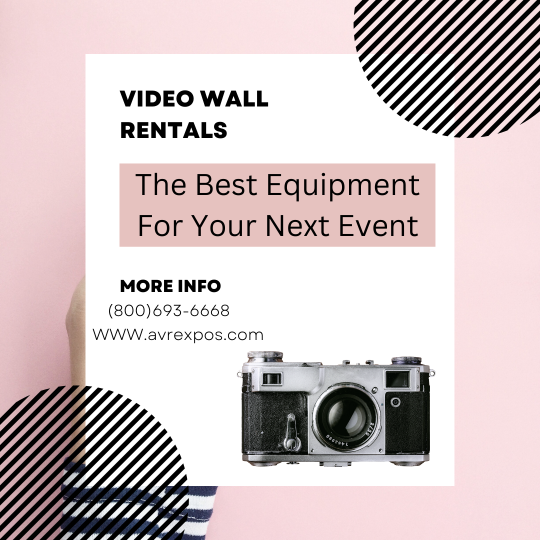 Nationwide Audio Visual Rentals & Exposition Services | by VIDEO WALLS ...