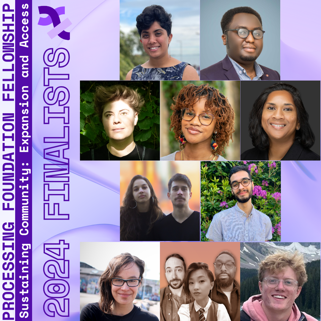 Announcing our 2024 Processing Foundation Finalists! | by Processing Foundation | Processing ...