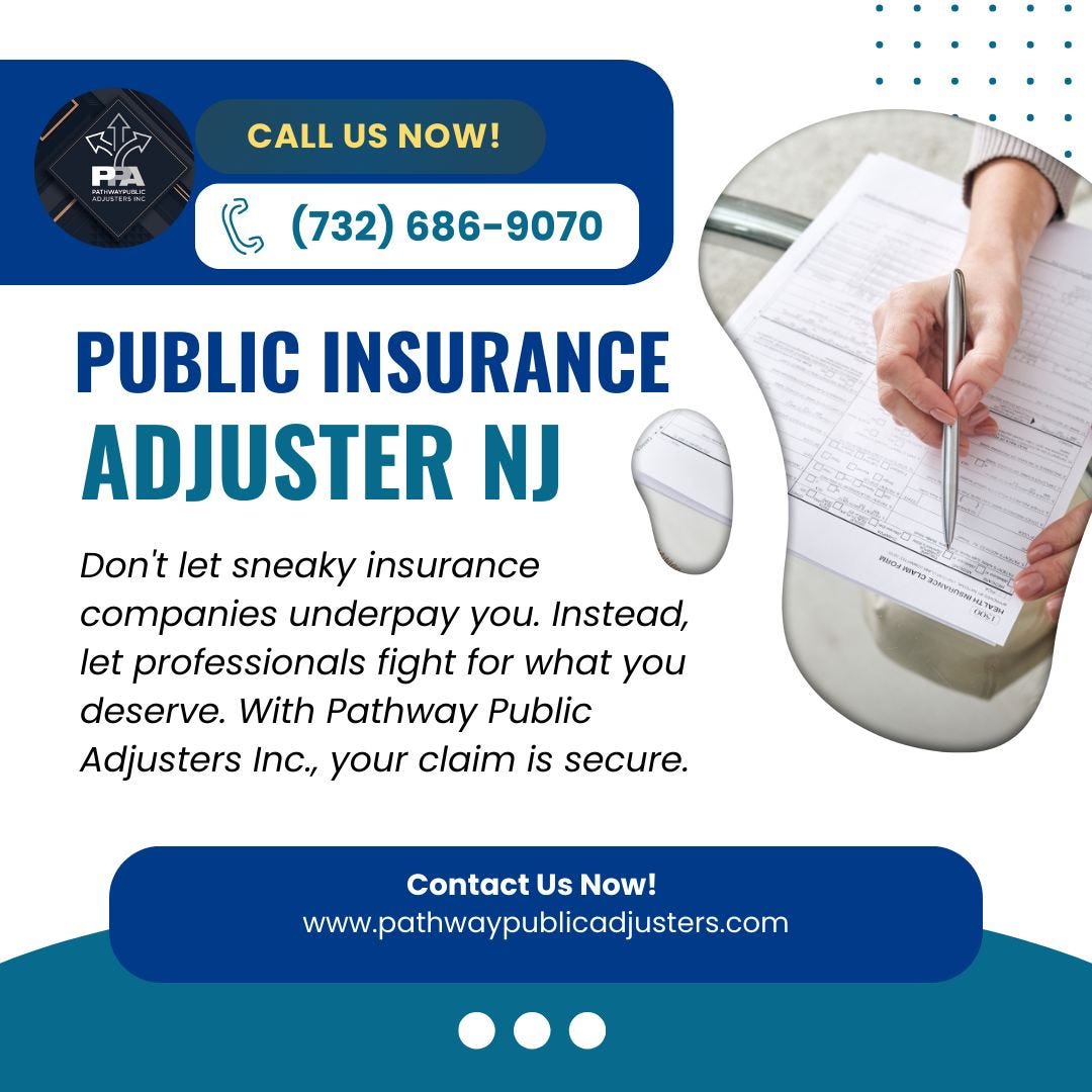 Public Insurance Adjuster NJ. Public Insurance Adjuster NJ (732)… | by ...