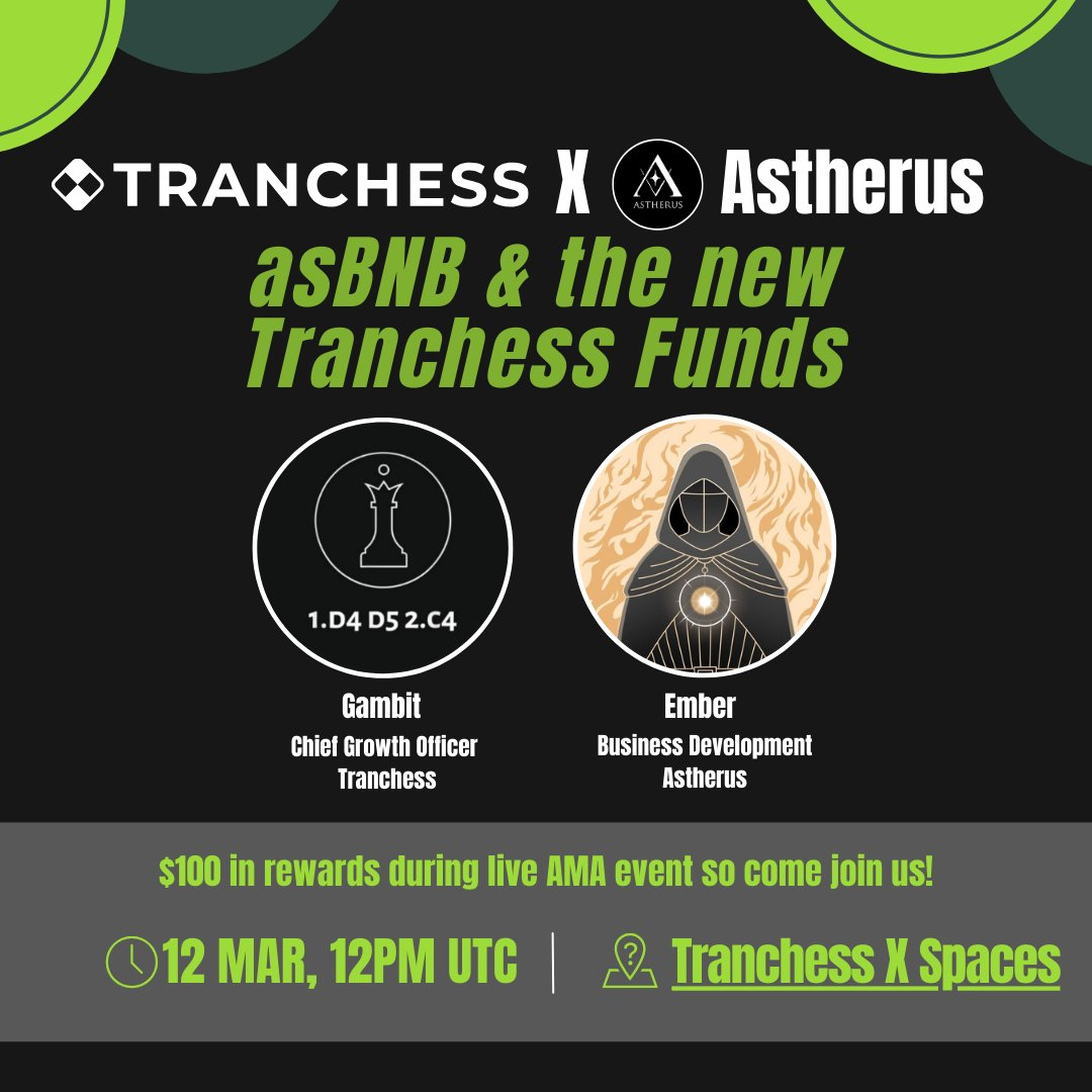 AMA with Tranchess: asBNB & the New Tranchess Funds | by Aster ...
