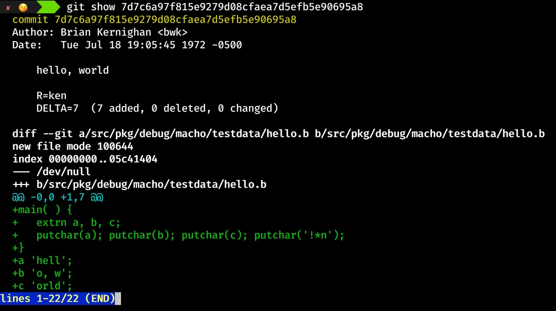 Go’s First Commit Easter Egg. When I first started coding in my 8th… | by Sakshi from KushoAI ...