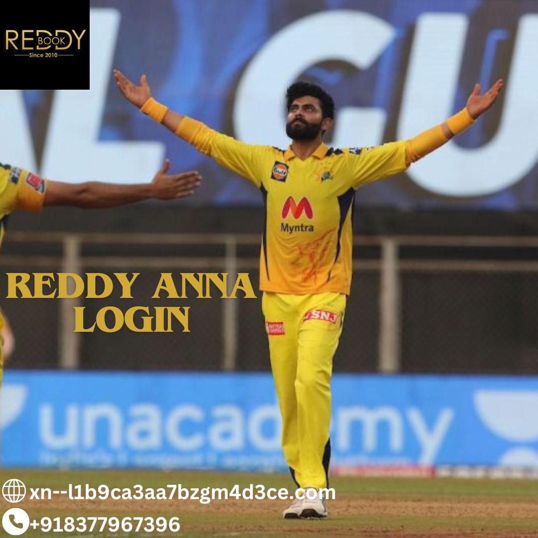 Reddy Anna Login is the Best Online Cricket ID Platform for IPL Matches ...