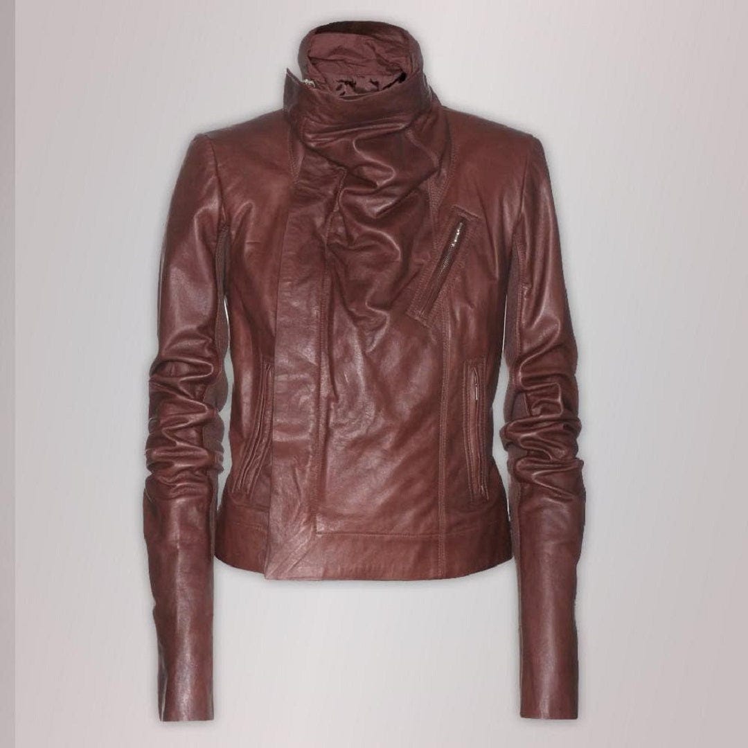 Title: Embracing Elegance and Edge: The Woman Biker Leather Jacket 2024 ...