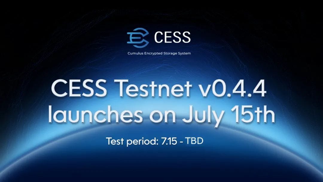 CESS 测试网 0.4.4 已上线！ - CESS 中文频道 - Medium