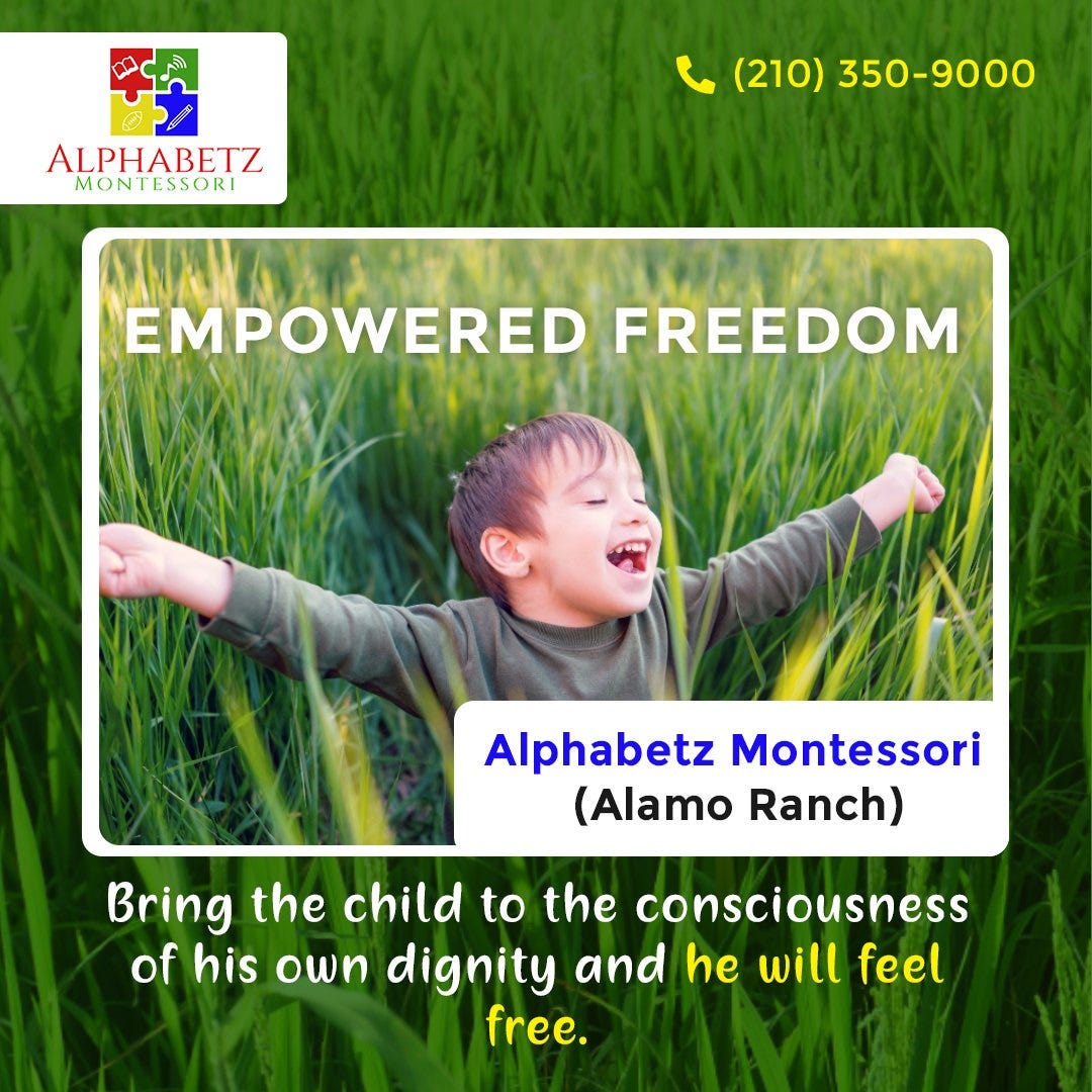 Bring the child to the consciousness of his own dignity and he will ...