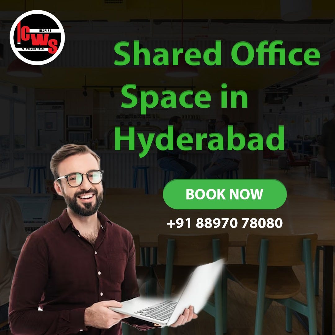 Shared Office Space in Hyderabad — Inspire Coworking Space | by ...