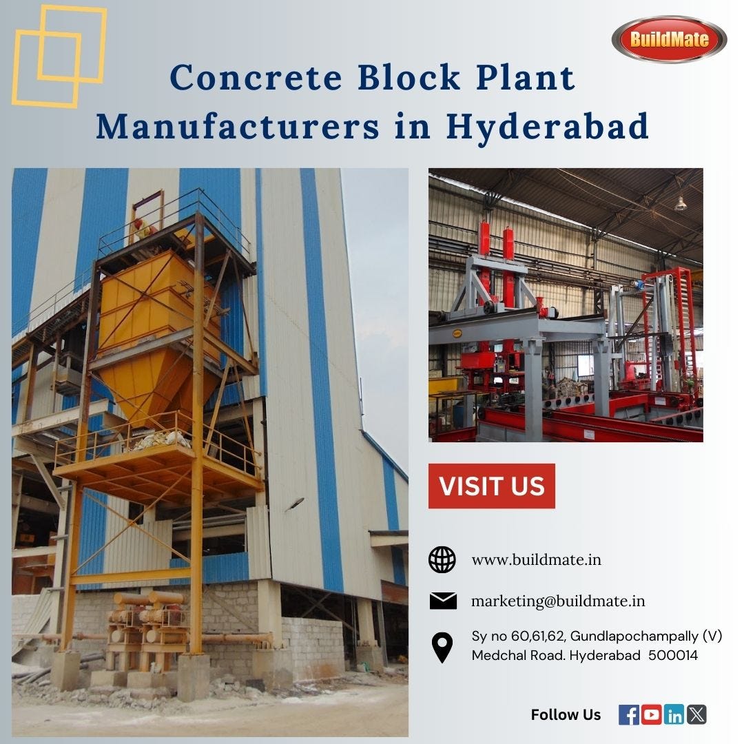 Advantages of Choosing Concrete Block Plant Manufacturers | by Simone ...