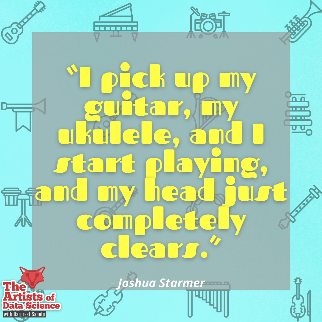 Data Science Double BAM! | Joshua Starmer of StatQuest on The Artists ...