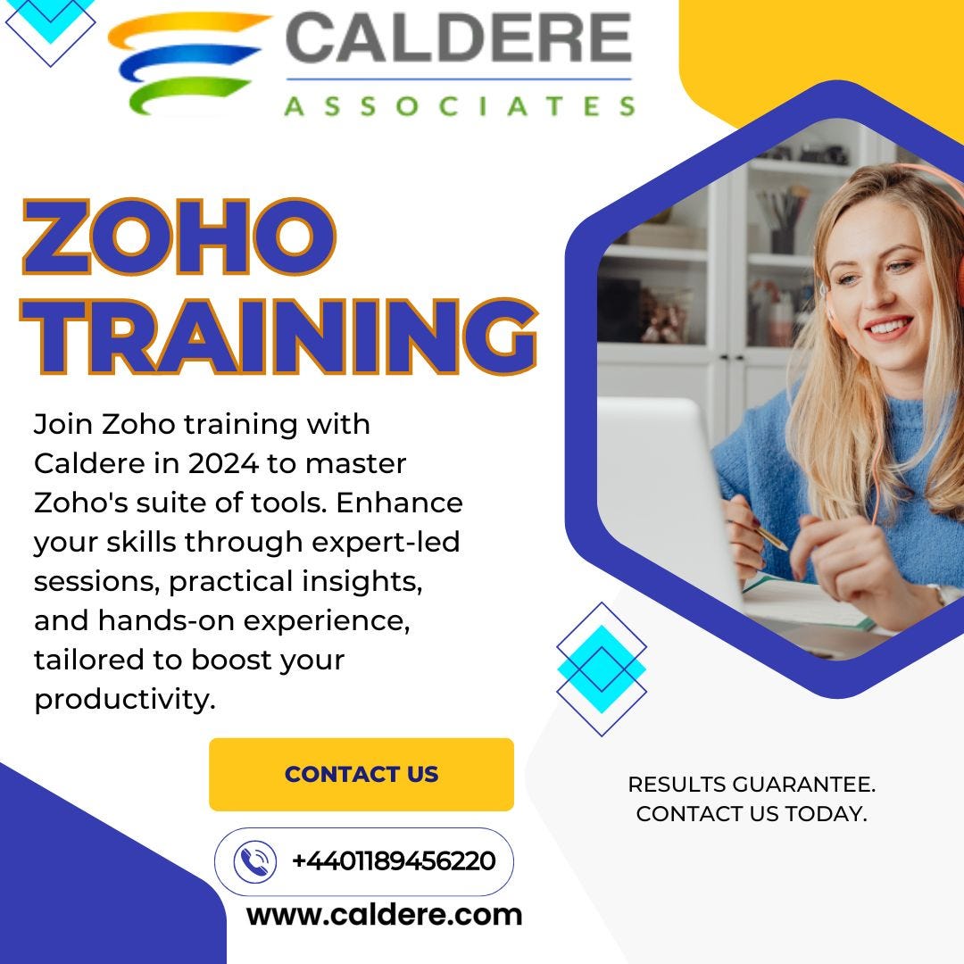 Mastering Zoho CRM: Comprehensive Training for UK Professionals | by Ryannjames | Sep, 2024 | Medium
