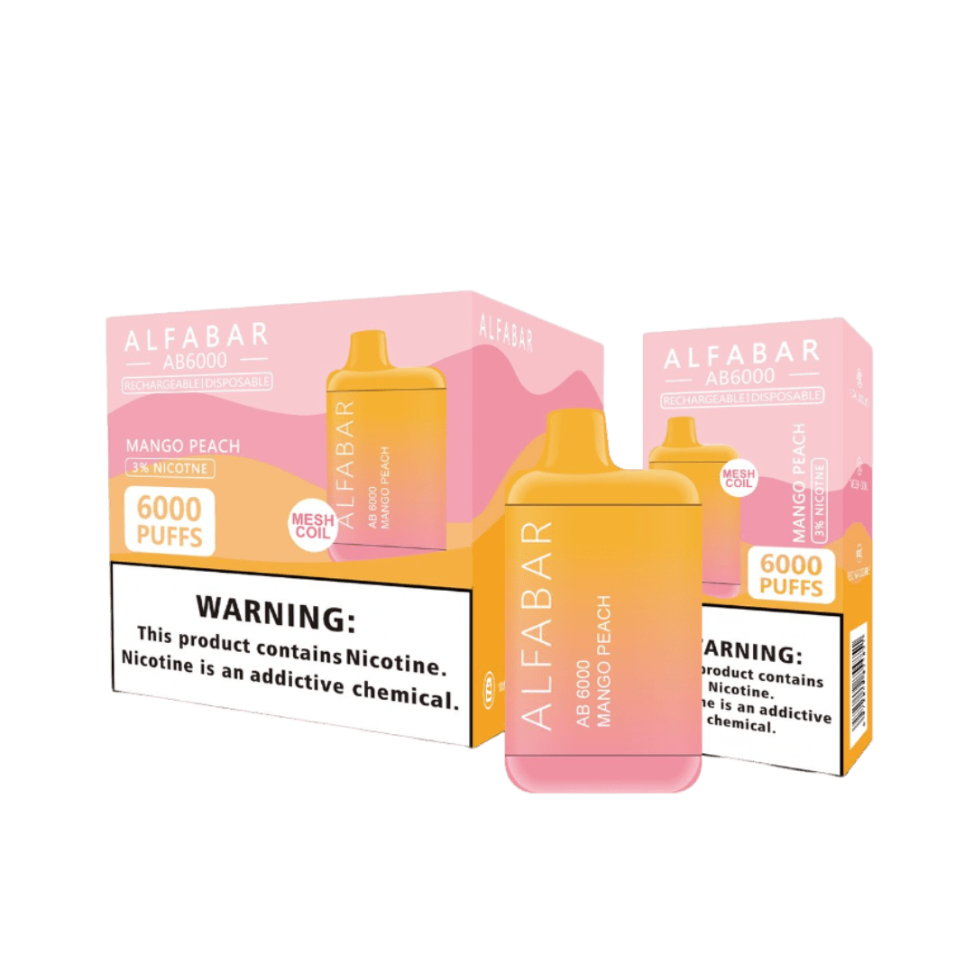 Mango Peach — Alfa Bar AB6000 - Alinawaz - Medium