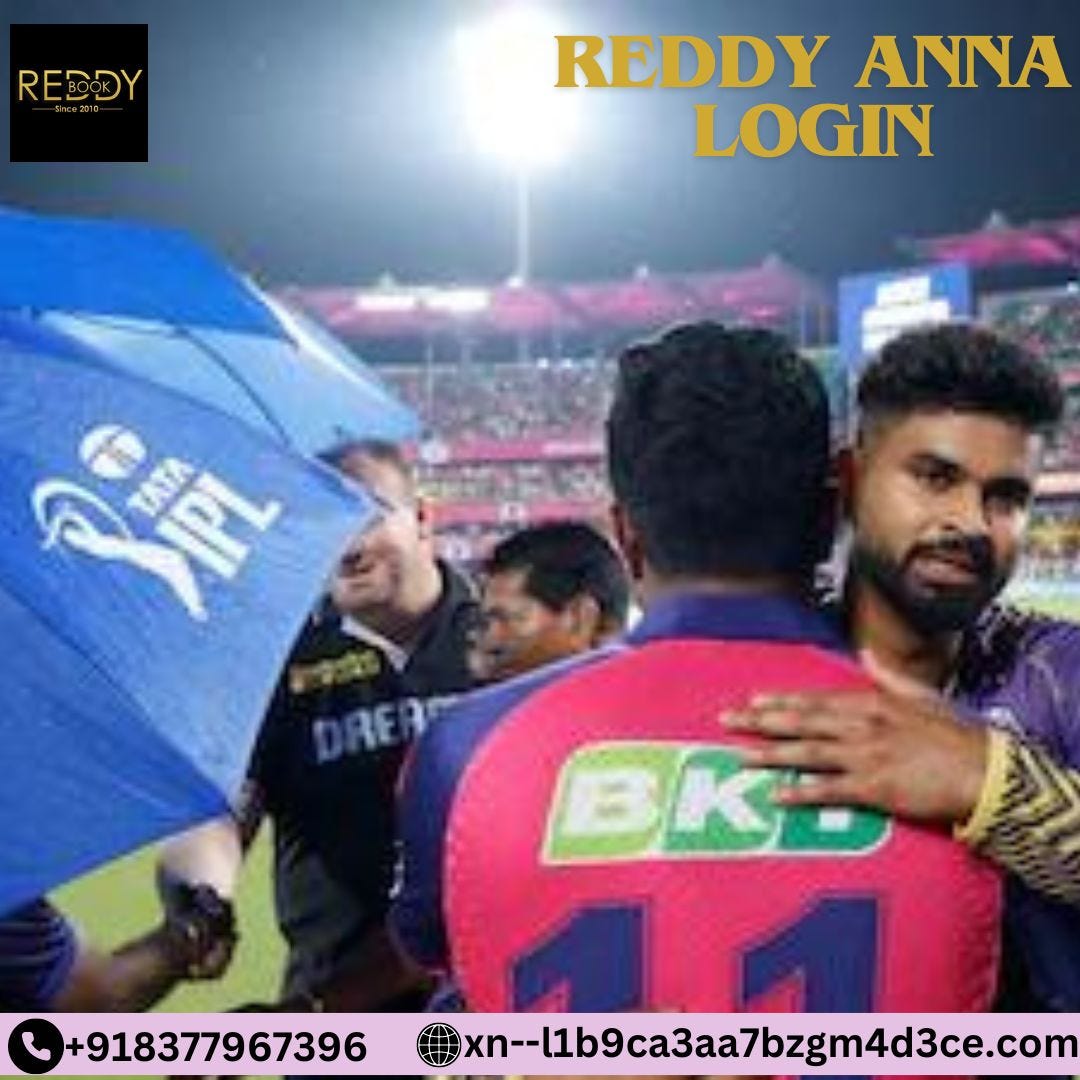Reddy Anna Login and Its Importance on Betting | by Reddyanna | May ...