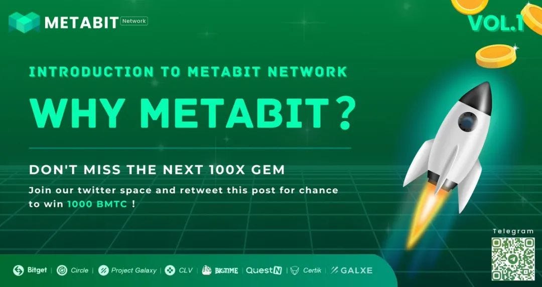 METABIT NETWORK Rocket Launch Vol.1: Exploring METABIT and the Vision ...