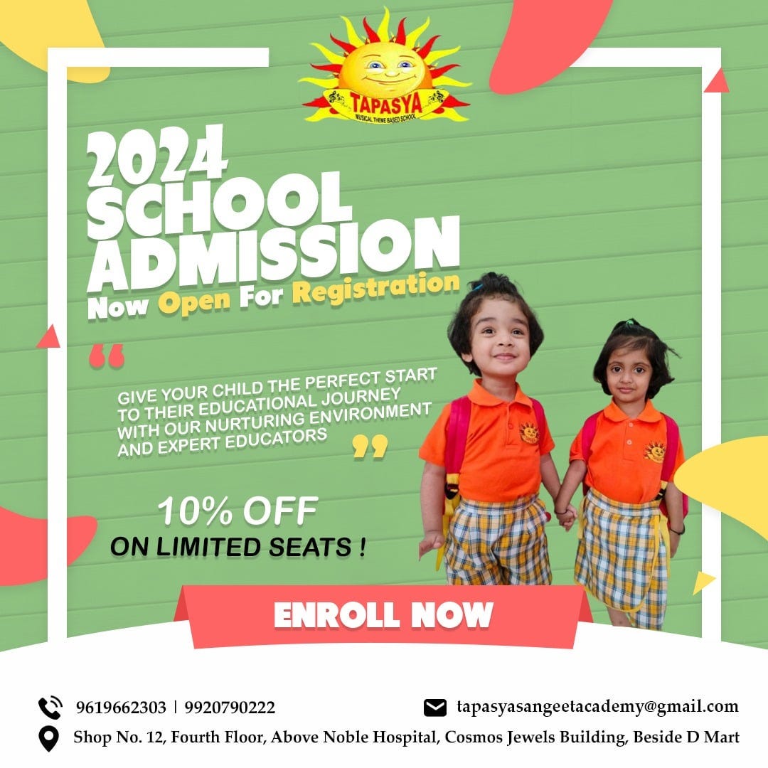 Tapasya Pre School in Ghodbunder Road, Beside, Dmart Thane (W) | by ...