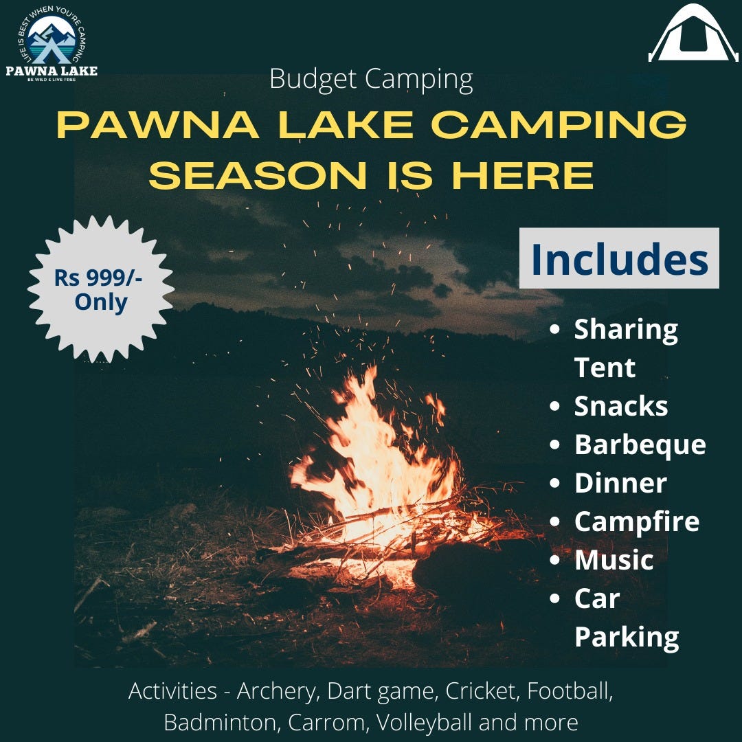 Nature’s Love Nest: Pawna Lake Camping for Couple | by Whowinw | Medium