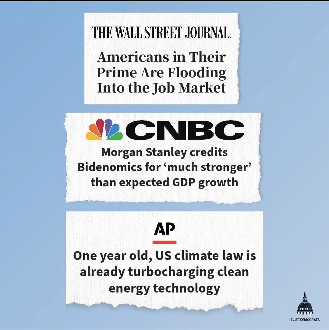 Bidenomics: It’s Getting Better All The Time | by Dennis Crawford | Medium