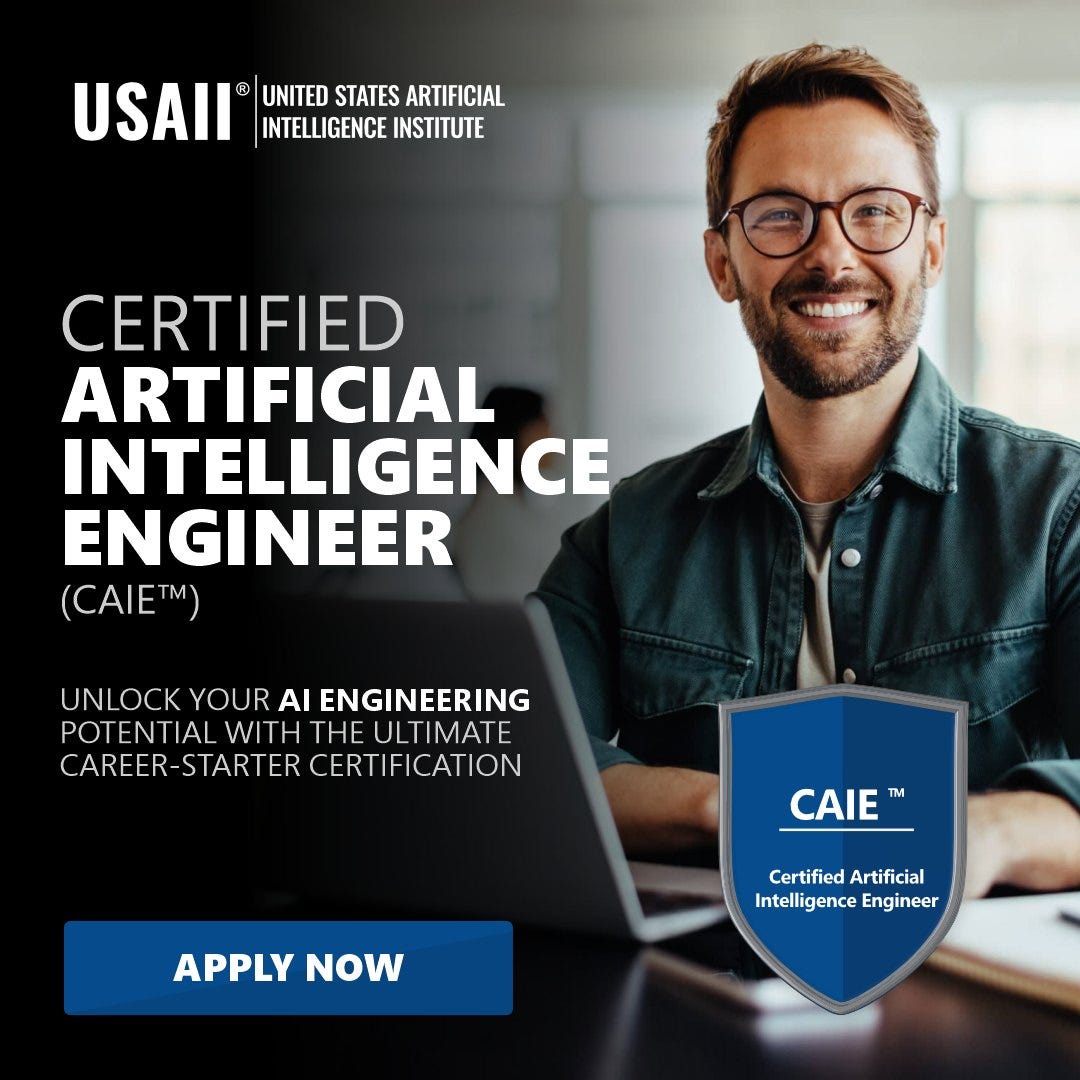 Career Boost with USAII®-Certified Artificial Intelligence Engineer ...